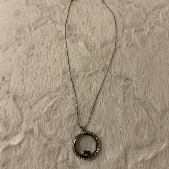 Jewelry | Round Locket With Crystalinside Little Camera | Poshmark